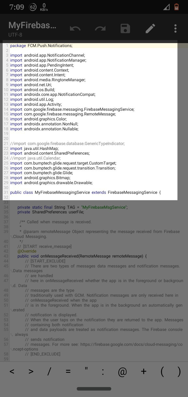 Android Push Notifications In Sketchware With Fcm Firebase Cloud Messaging