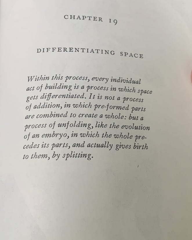 The Timeless Way of Building 🔨 - by Adam Bartley