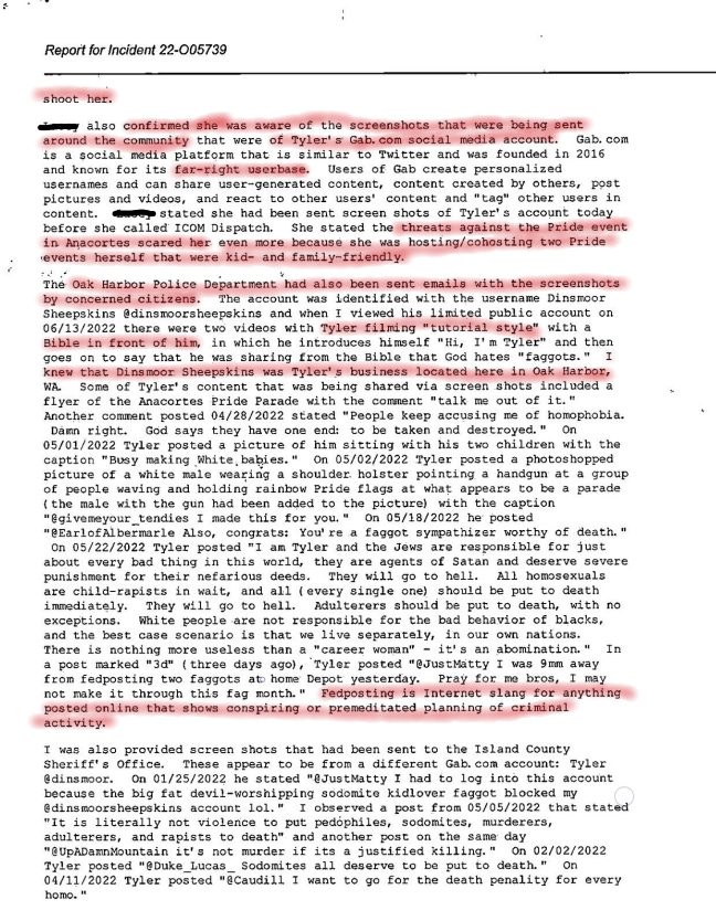 The Political Persecution of Tyler Dinsmoor