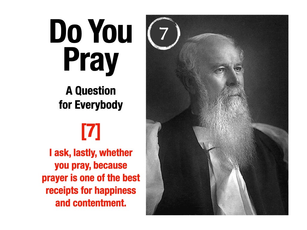 Do You Pray - 7 of 7 - by Science Guided By Faith