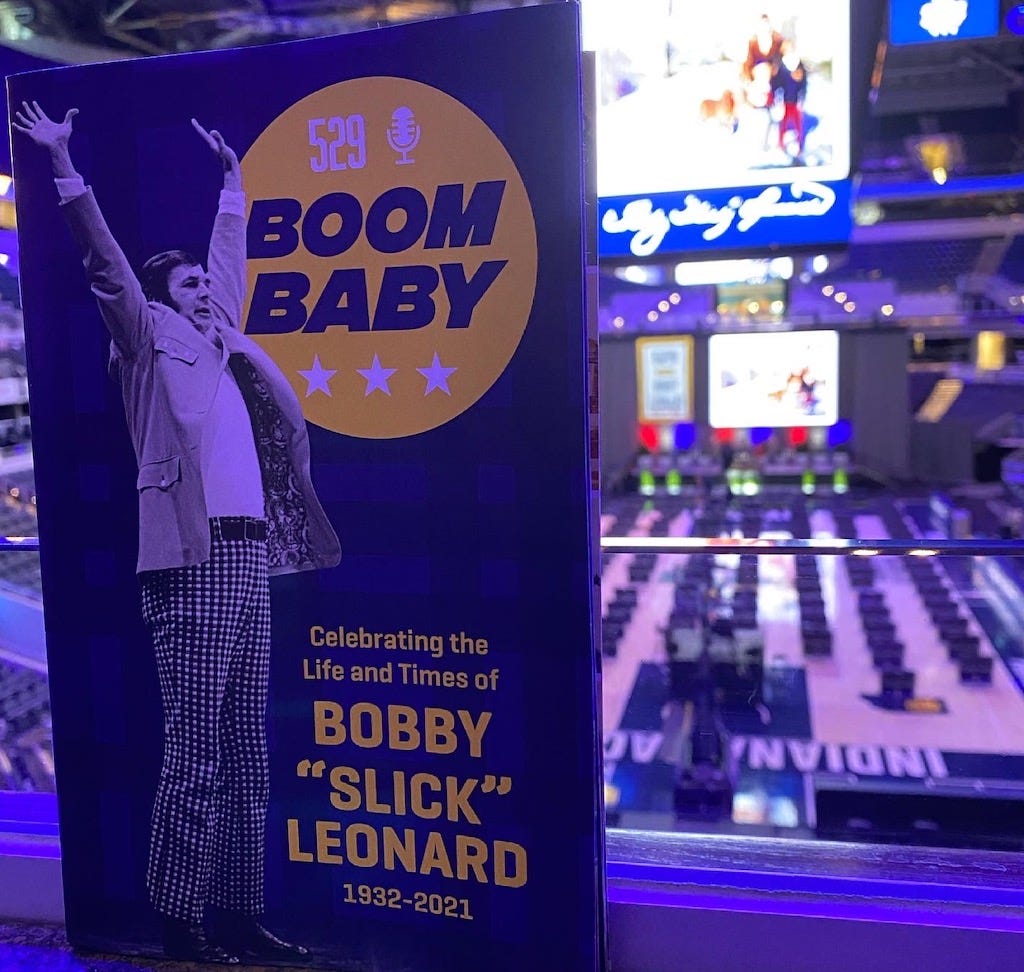 'He’s the spirit of our franchise': Pacers celebrate Slick Leonard's life well lived