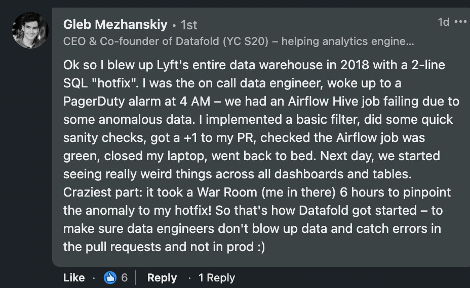 Data Horror Stories - What Could Possibly Go Wrong?