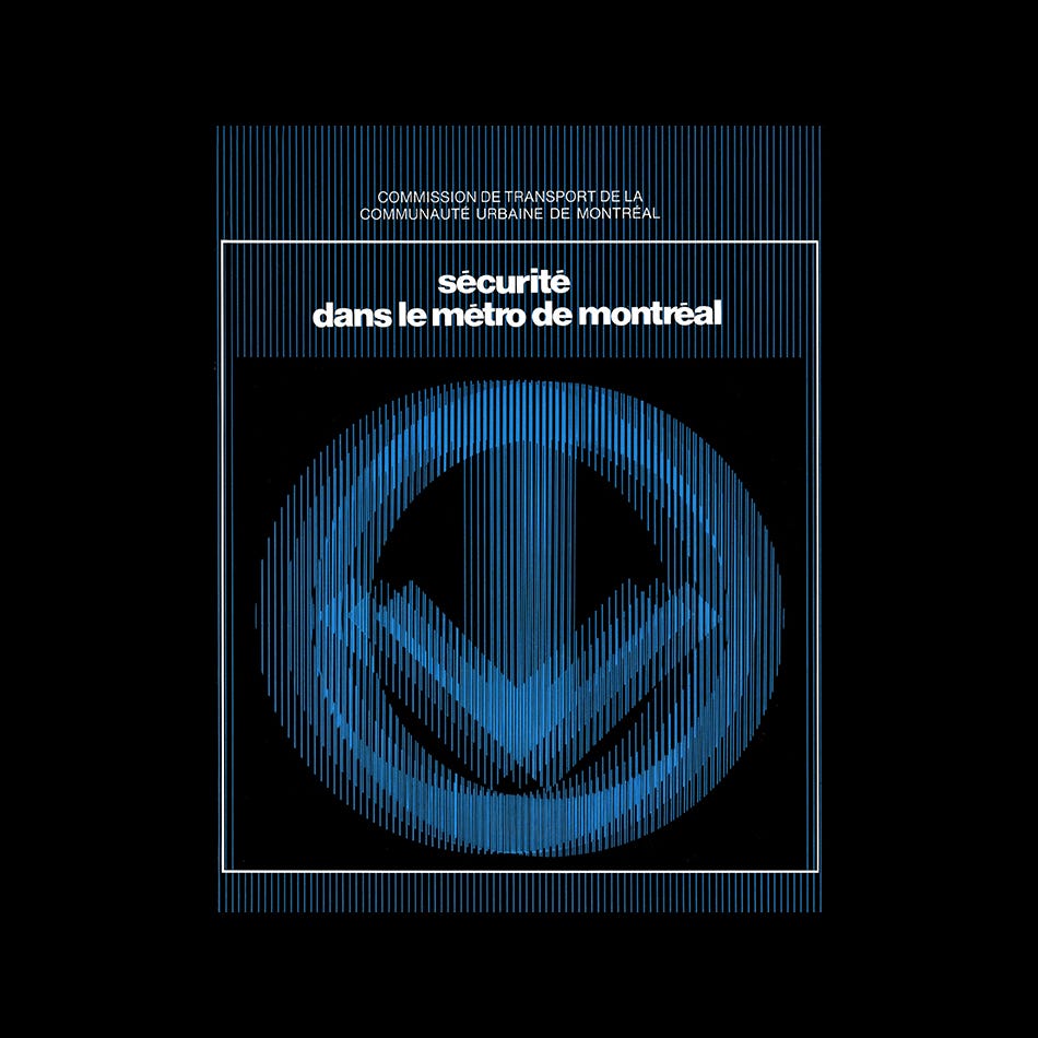 Montréal Metro, 1963 – Logo Histories - by Poppy Thaxter