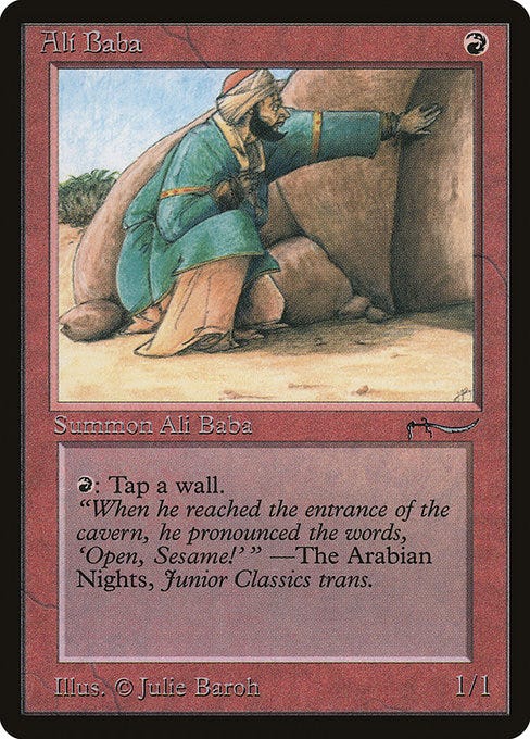 The History of Magic's Arabian Nights: the Game's First (and Weirdest ...