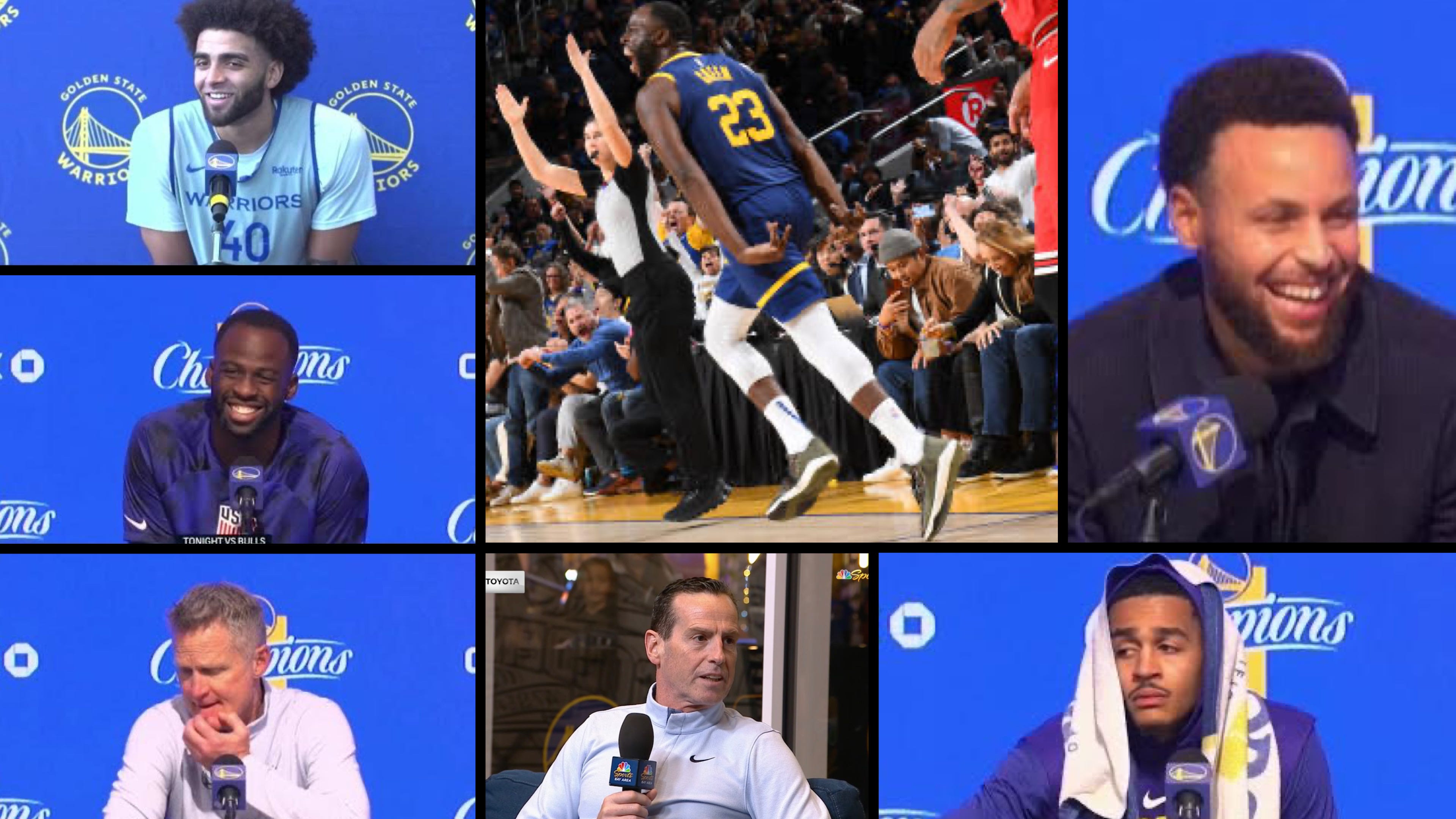 Warriors-Bulls notes, quotes & video