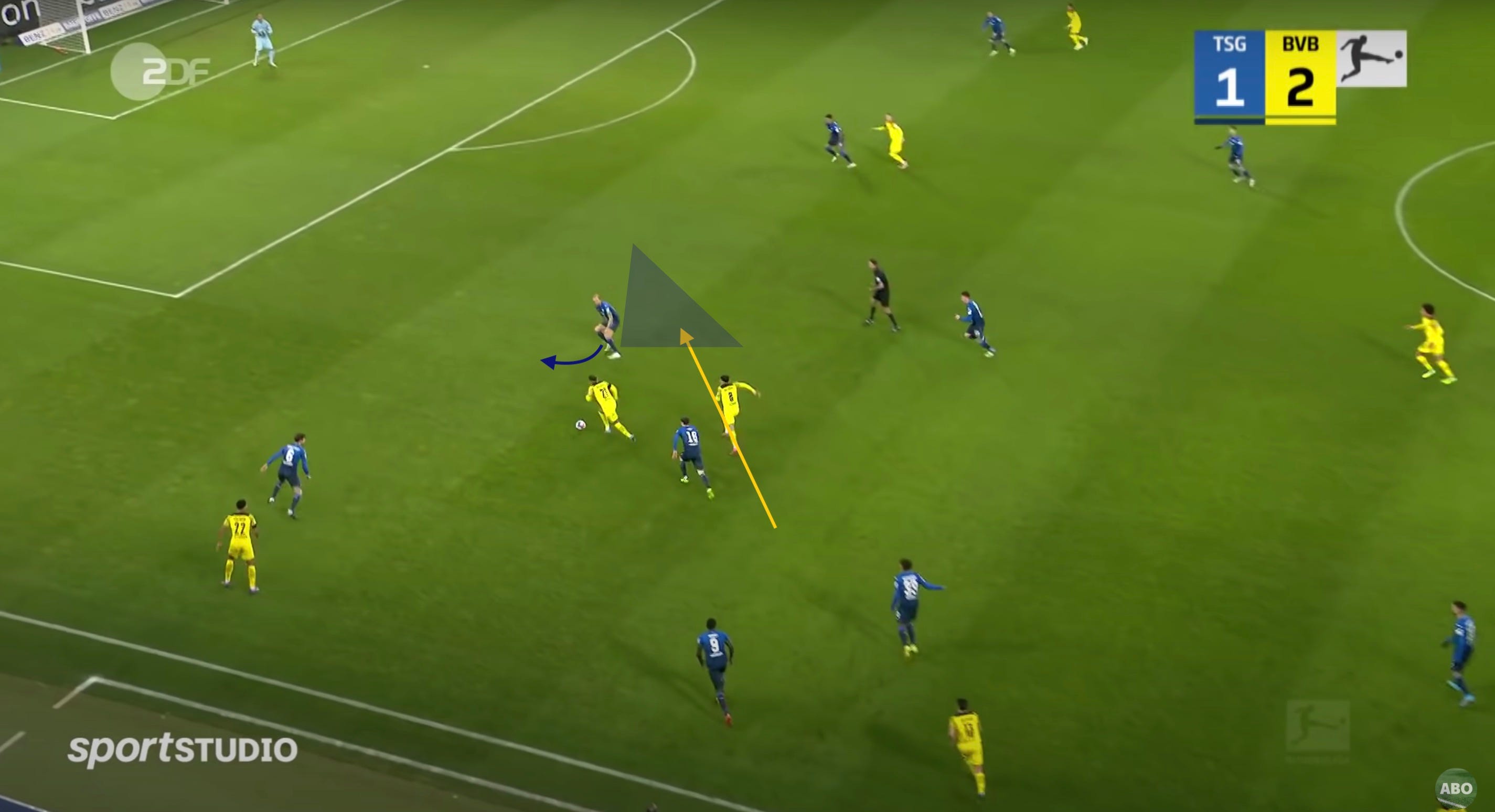 Tactical analysis: TSG dominate BVB but lose