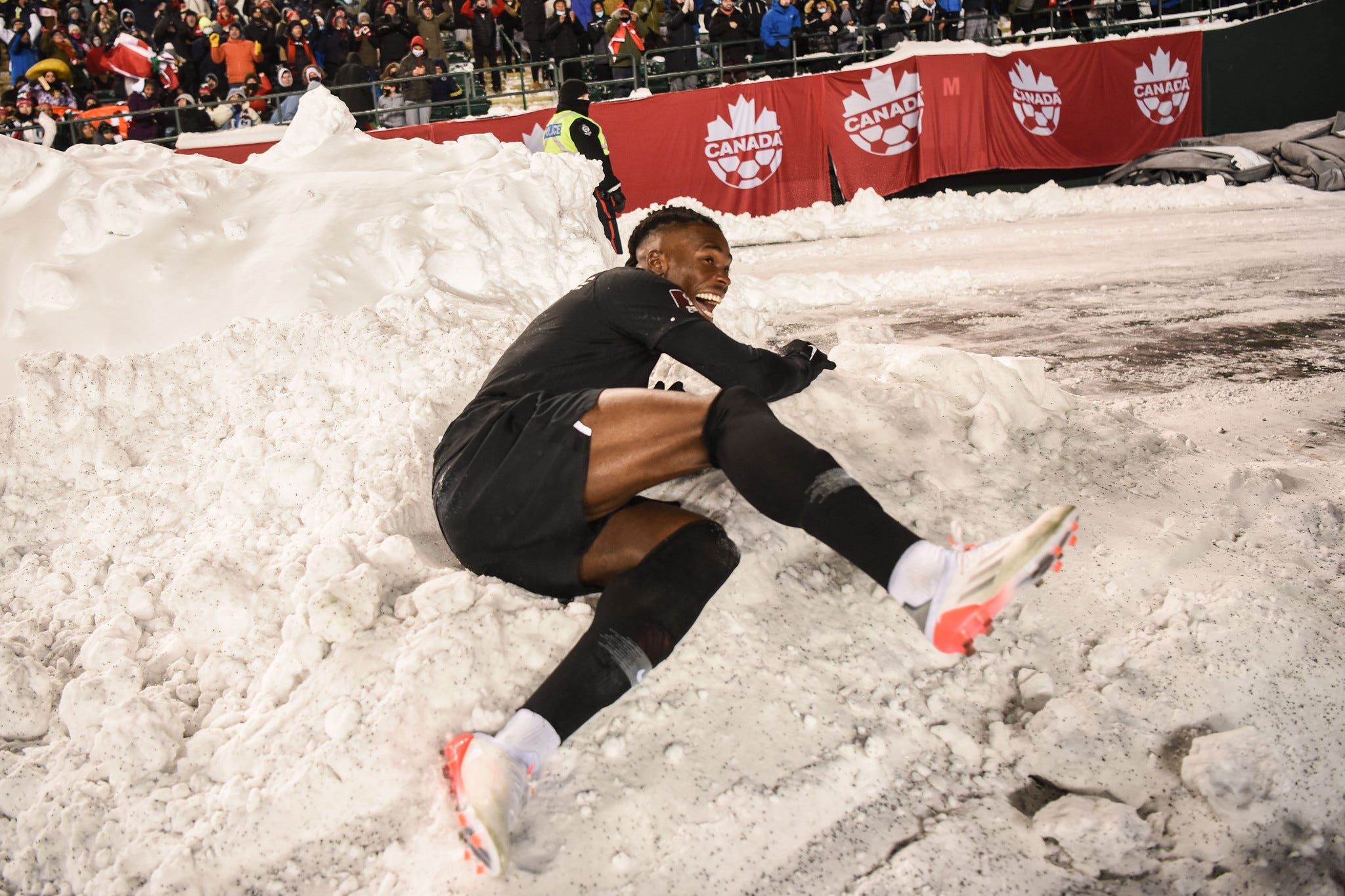 The story behind the snowbank celebration - by Farhan Devji
