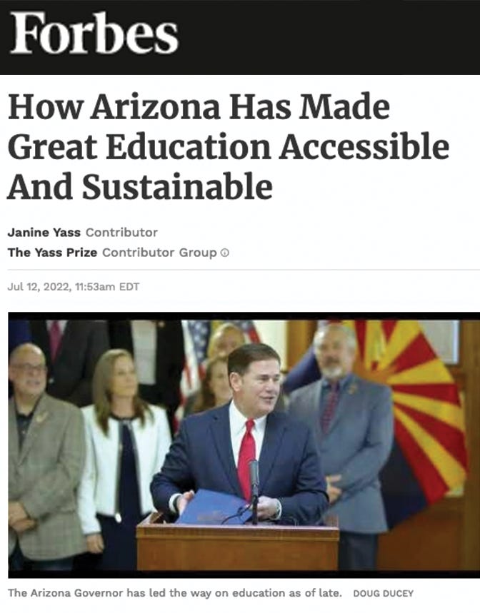 Forza...for Education - by Jeanne Allen