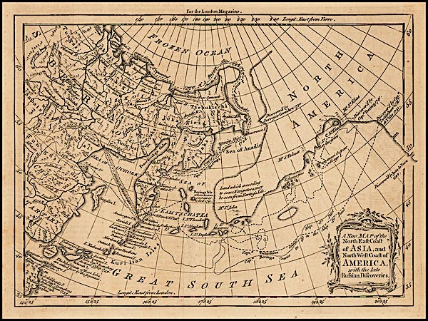 Antique Maps of Alaska - by Helen Hegener