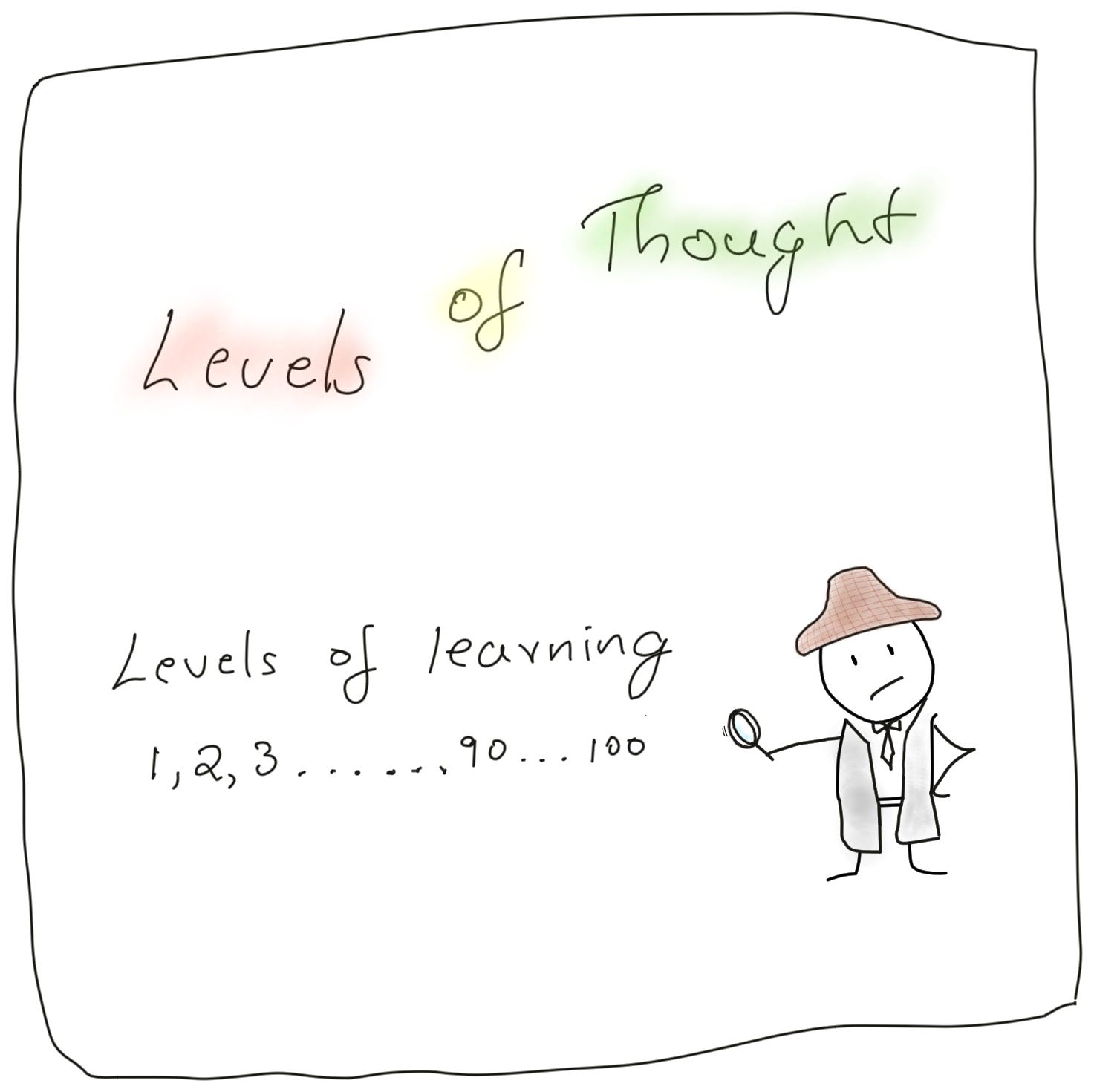 Levels of Thought: Learning techniques...