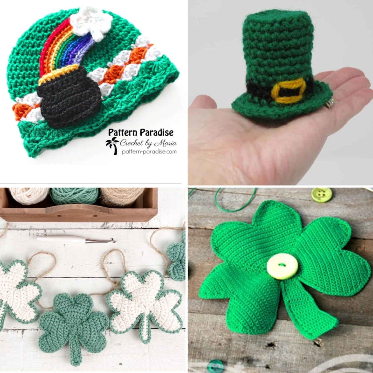 My Ultimate List of Free Patterns for St Patrick’s Day