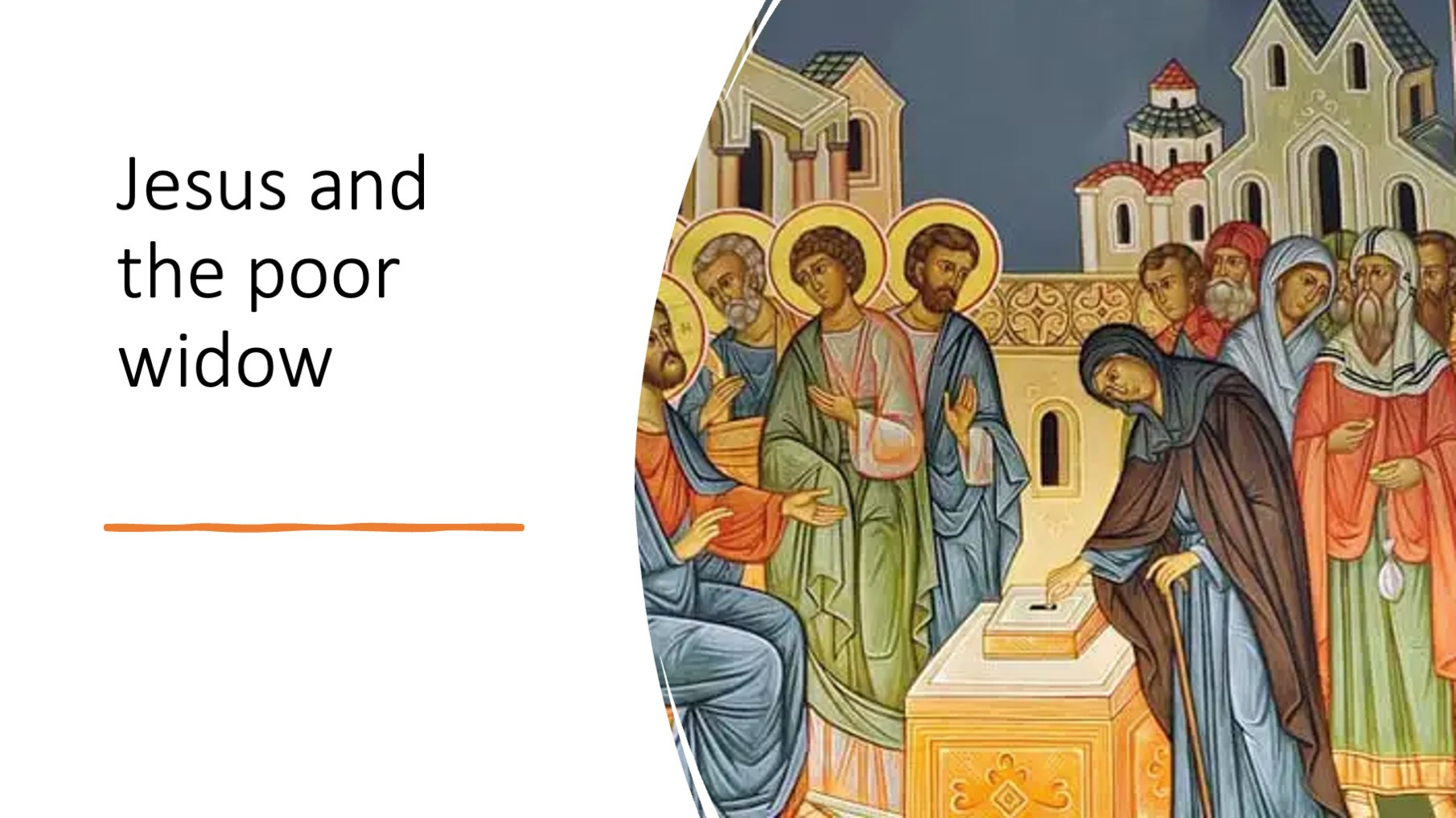 Jesus and the poor widow - Krakus’s Biblical Reflections