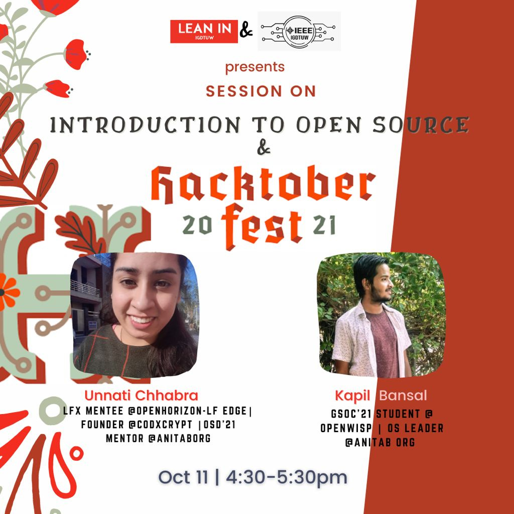 🟠 Introduction to Open Source & Hacktoberfest 2021 🟠