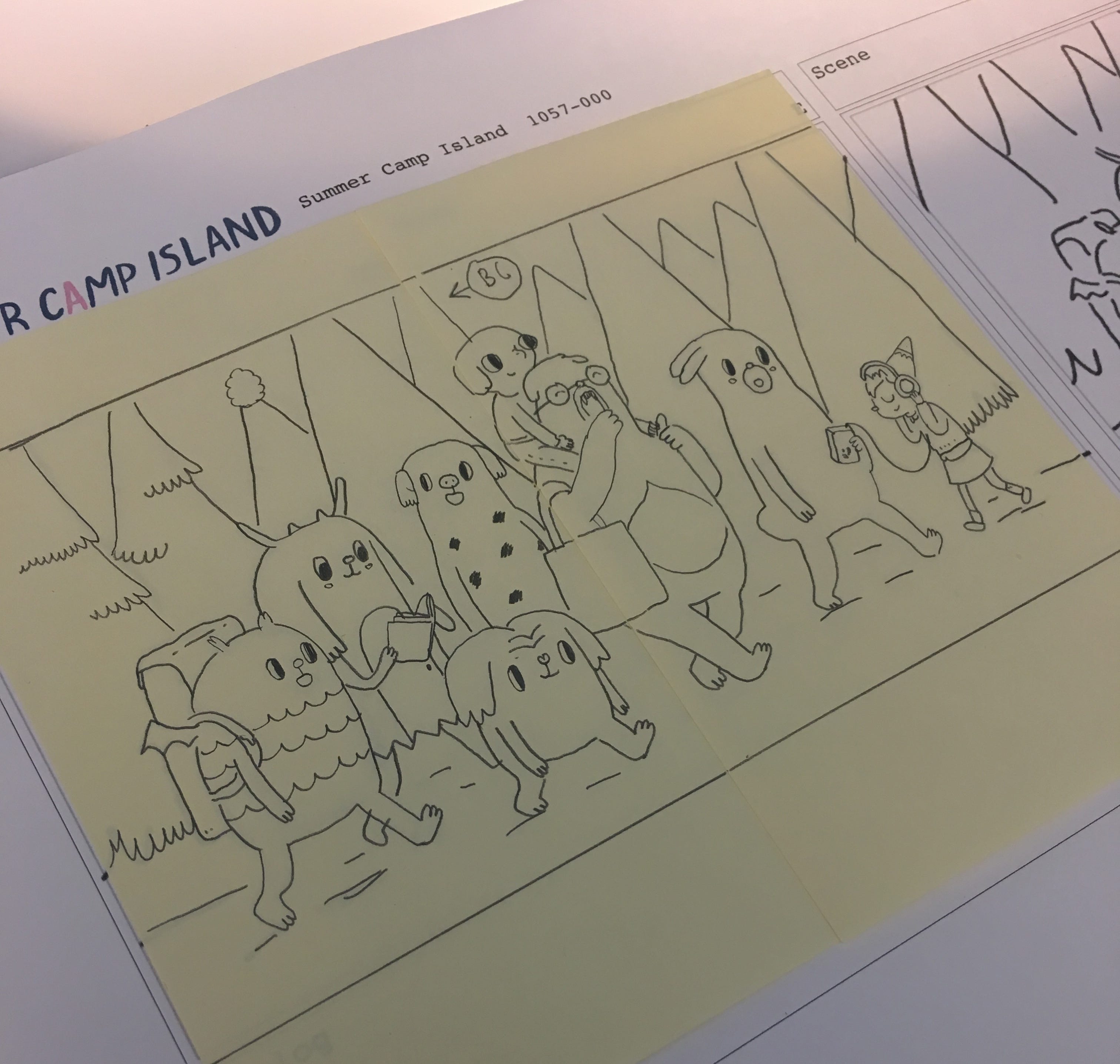 Time is Lonely - by Julia Pott - slow motion multitasking