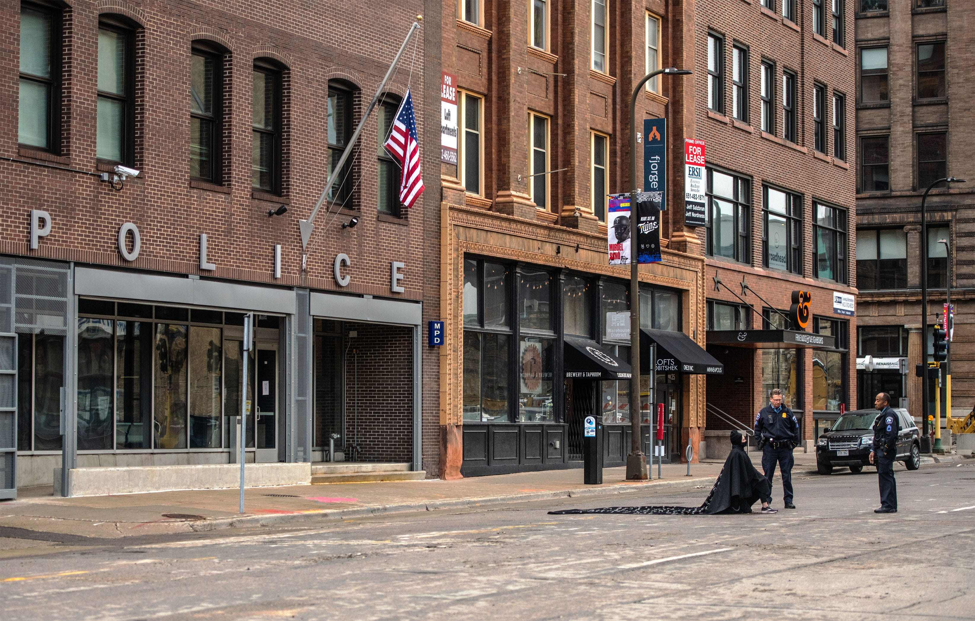 April 13th, Downtown Police station, 19 N 4th Street, Minneapolis, MN ...