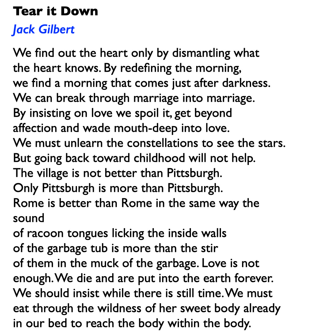 Tear it Down - by aranya - Poetly