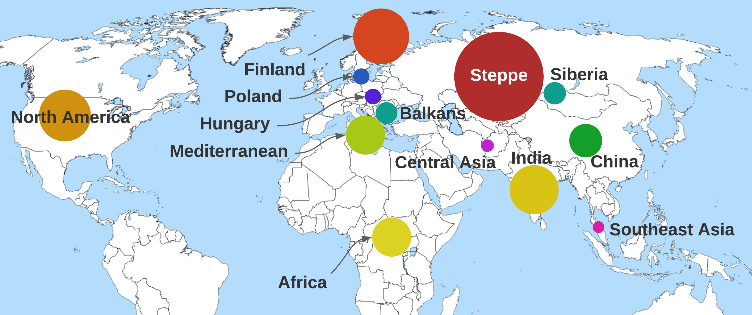 Geography by the numbers: what territory we've covered