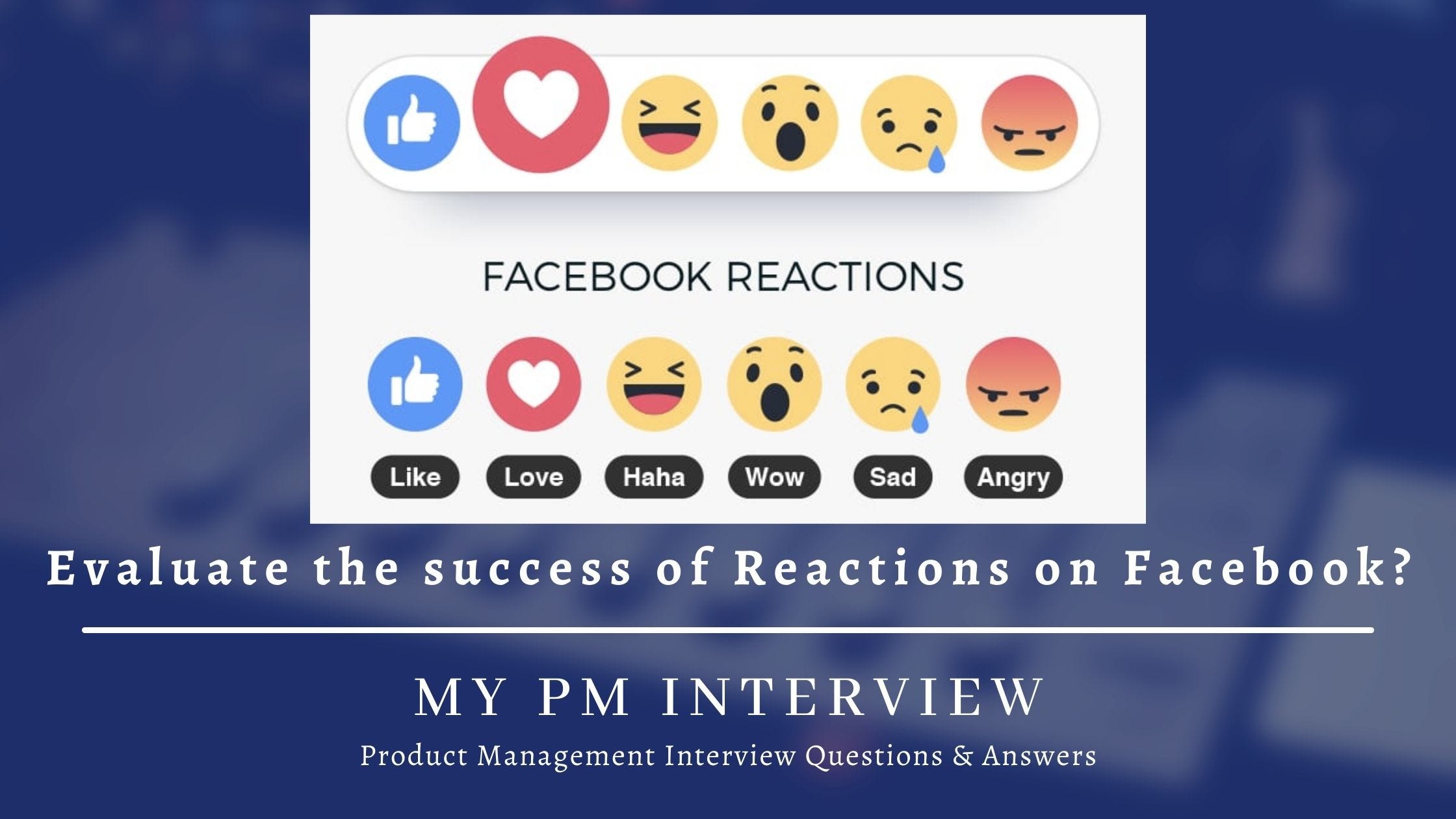 How would you evaluate the success of Reactions on Facebook? | Facebook ...