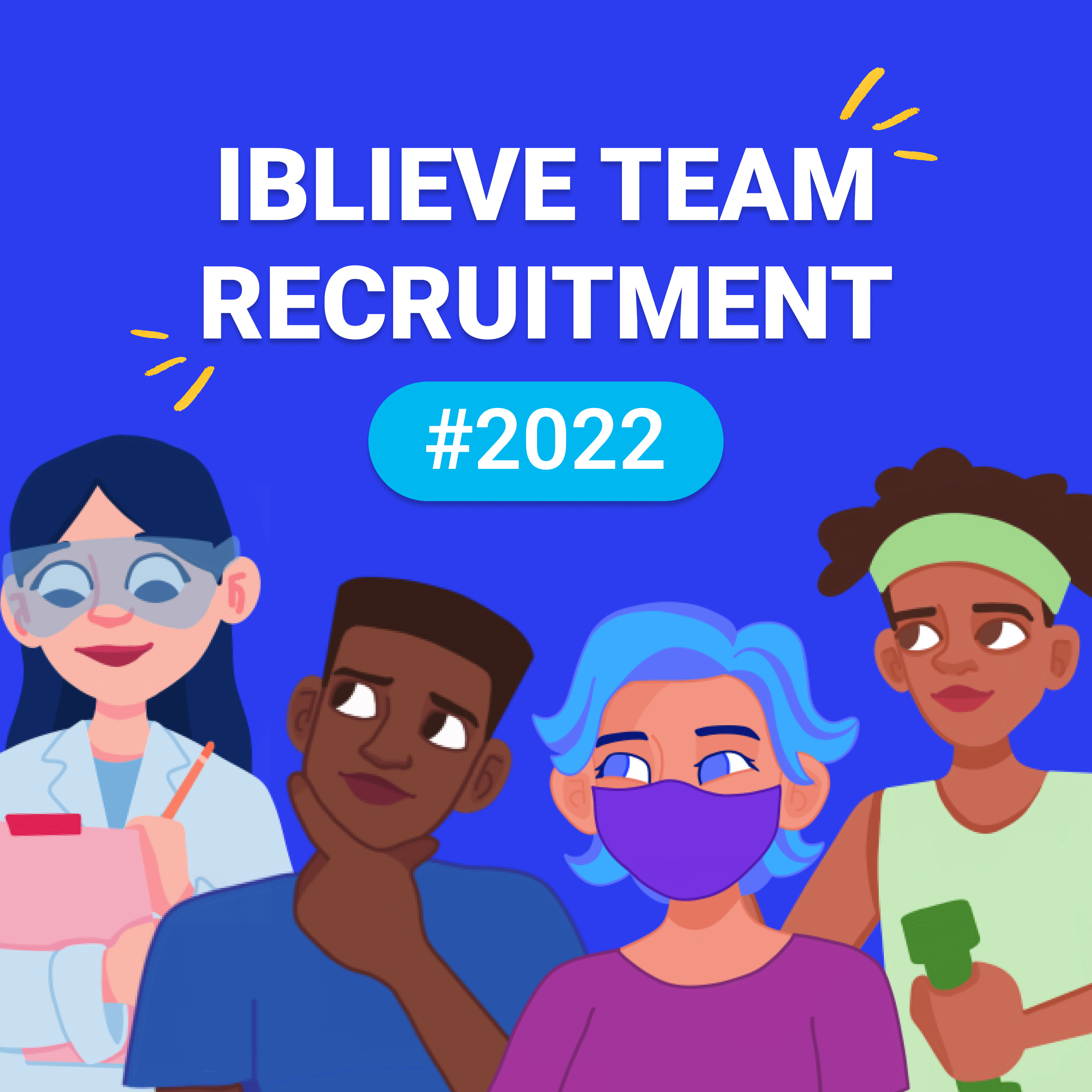 Join the IBlieve Team! Applications for Lead & Team Member Roles Open NOW 🌏📝