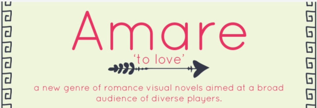 Amare is coming to a visual novel near you - by Mr. Hands