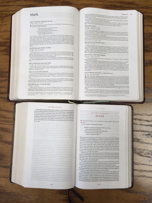 Review of 'NIV Single-Column Bible' - by George P. Wood