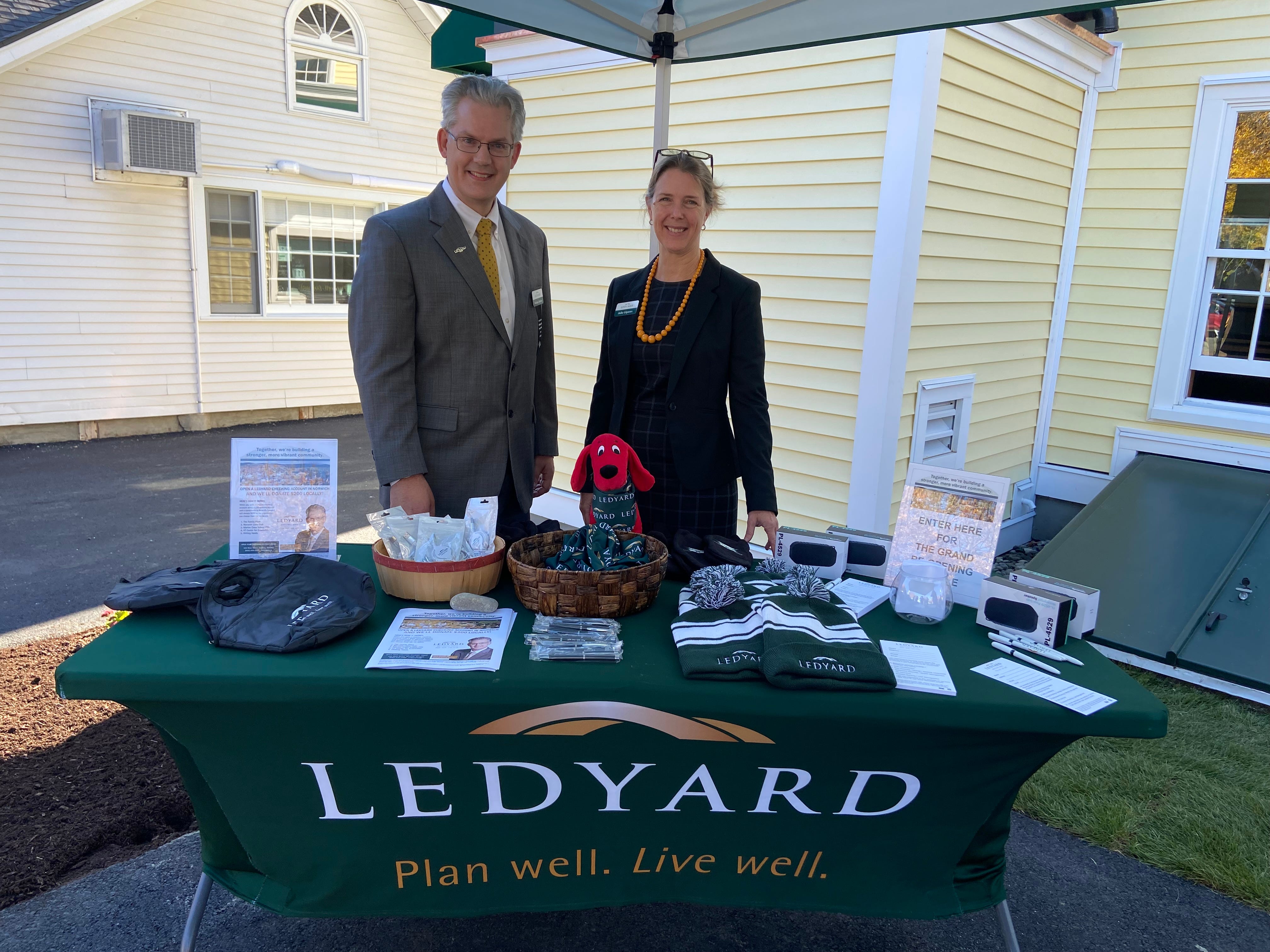 Ledyard National bank's open house event