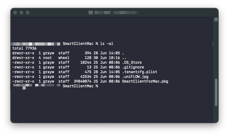 Packaging & Deploying uniFLOW SmartClient for macOS