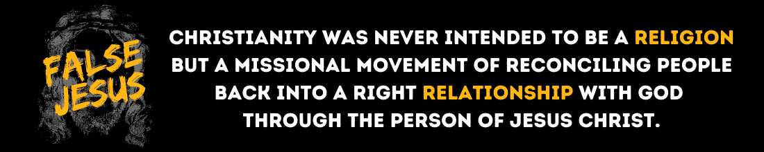 False Religion - False Jesus by Kent Chevalier