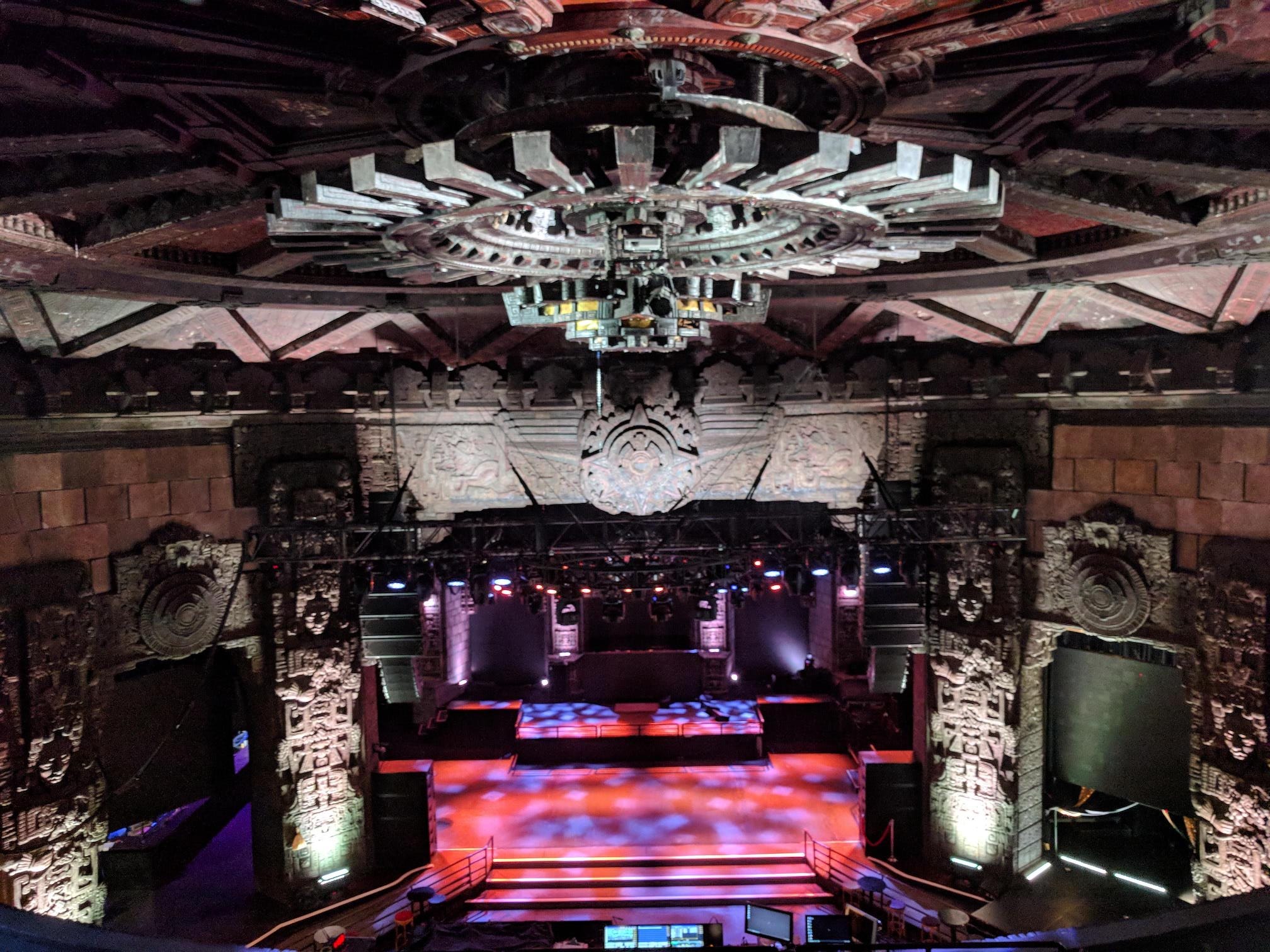 Archeological Explorations in Downtown's Mayan Theatre