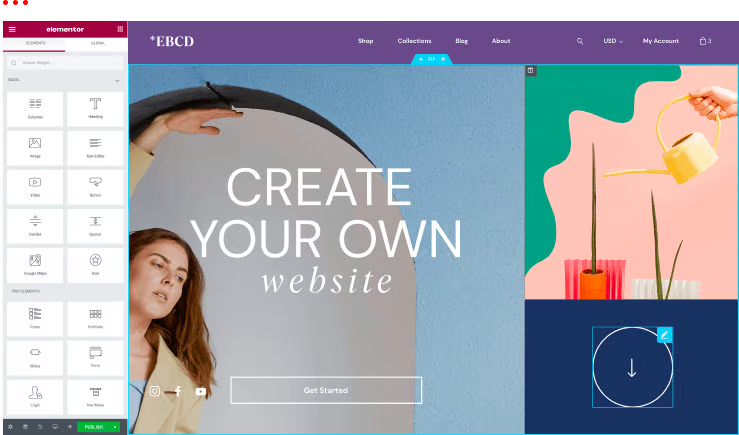Elementor, come funziona? Ecco la guida per creare il tuo sito web personale.