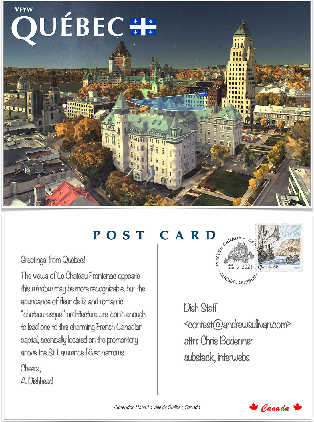 VFYW: Finial Answer - by Chris Bodenner - The Weekly Dish