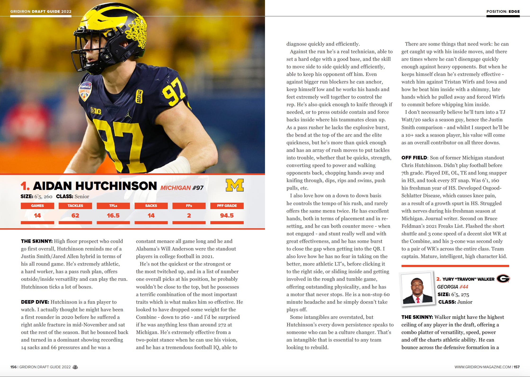 Simon Clancy's 2022 NFL Draft Guide is out now!