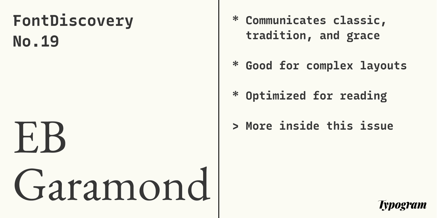 How to Use EB Garamond: a Classic Serif Font Perfect for Reading Online ...