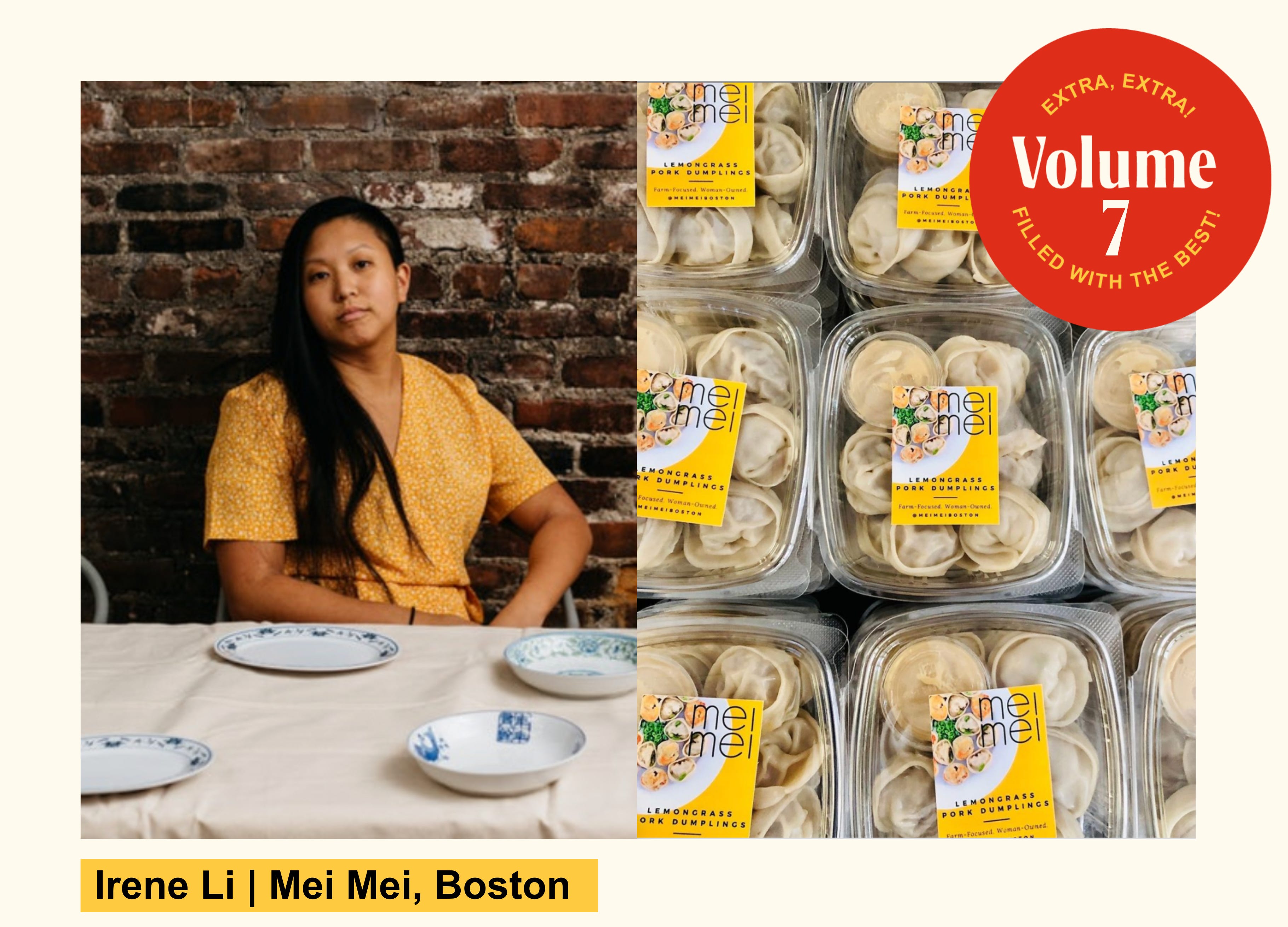 Interview #7: Irene Li of Mei Mei - by Leah Mennies