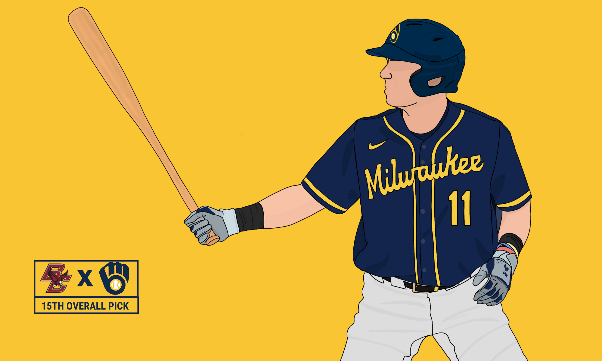 Frelick goes to Brewers with 15th overall pick