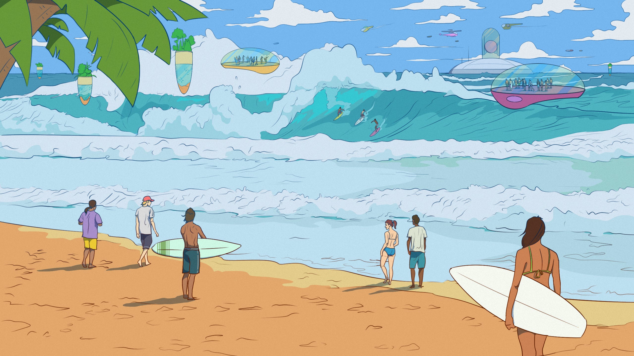 Surf Club is investing in the Solar Punk future we want to live in.