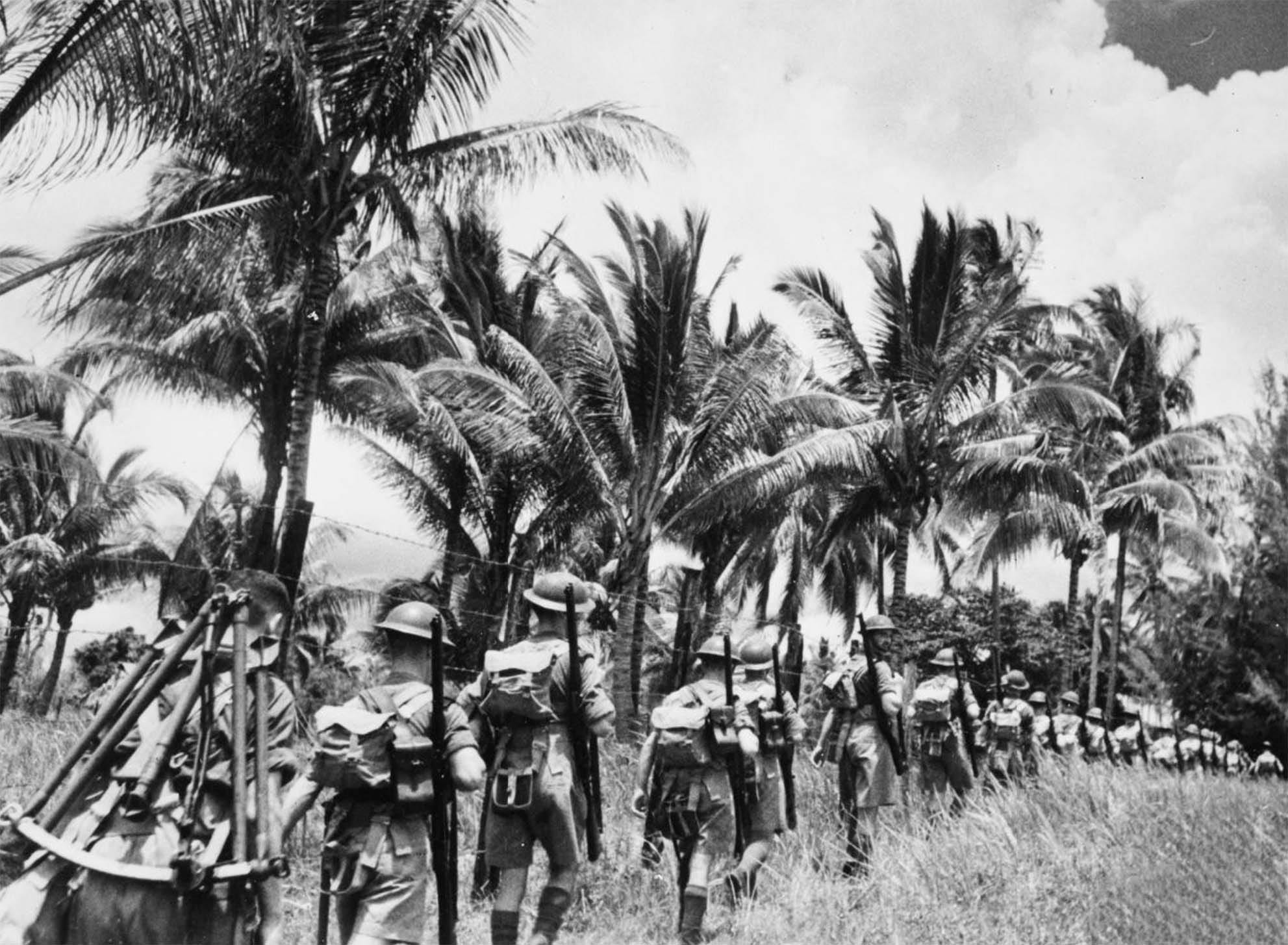 The British fall back in Malaya - by Martin Cherrett