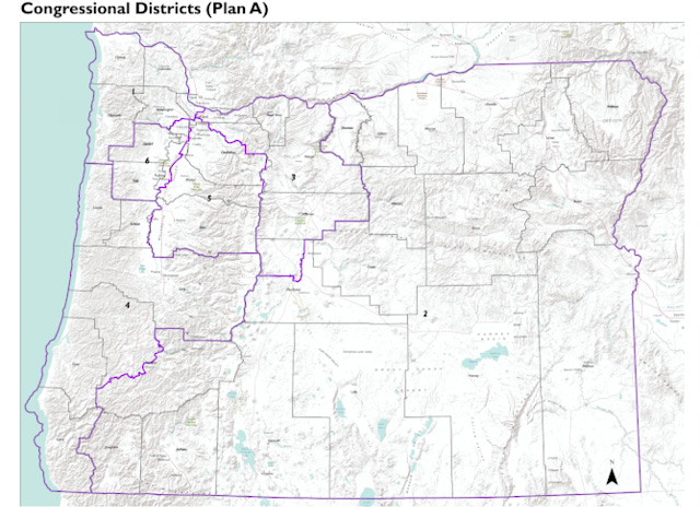 Oregon Congressional Districts: Republicans took the deal