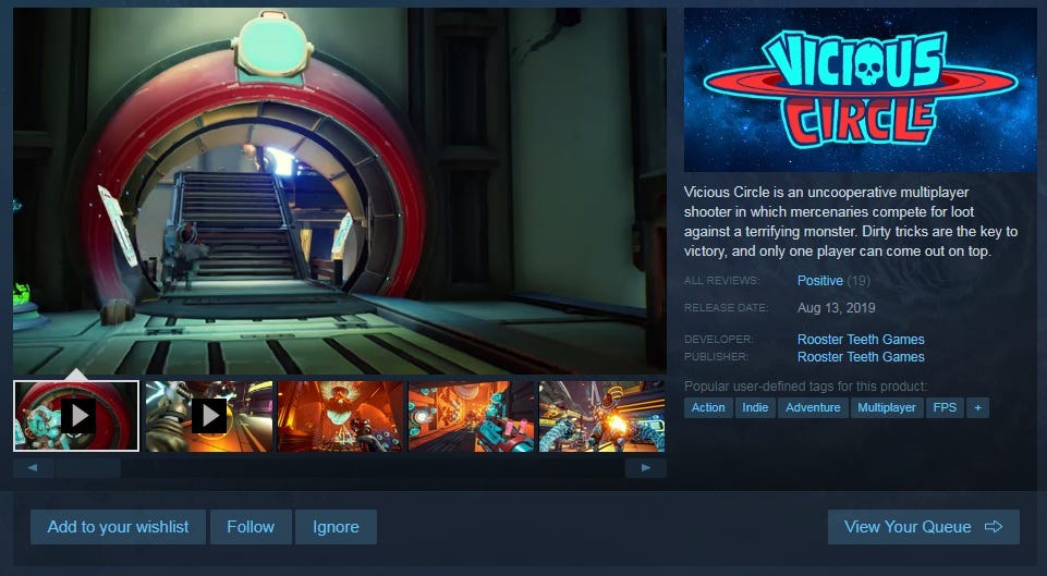 Steam's 'Follower' counts - hidden in plain sight.
