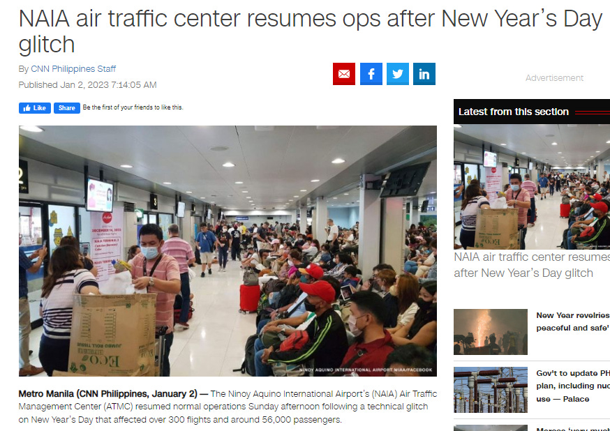 270 Flights Cancelled Across the Philippines Today After Reported ...