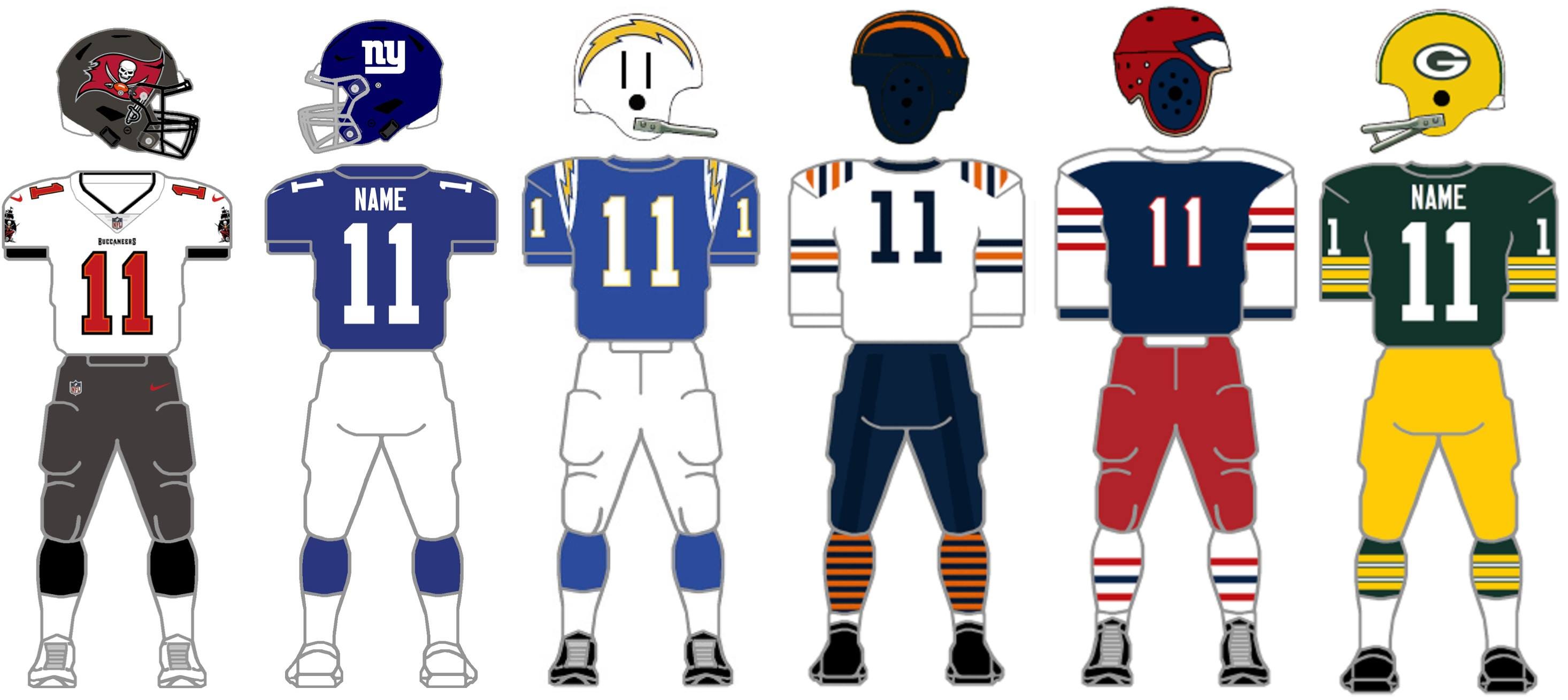Documenting NFL History, One Uniform at a Time