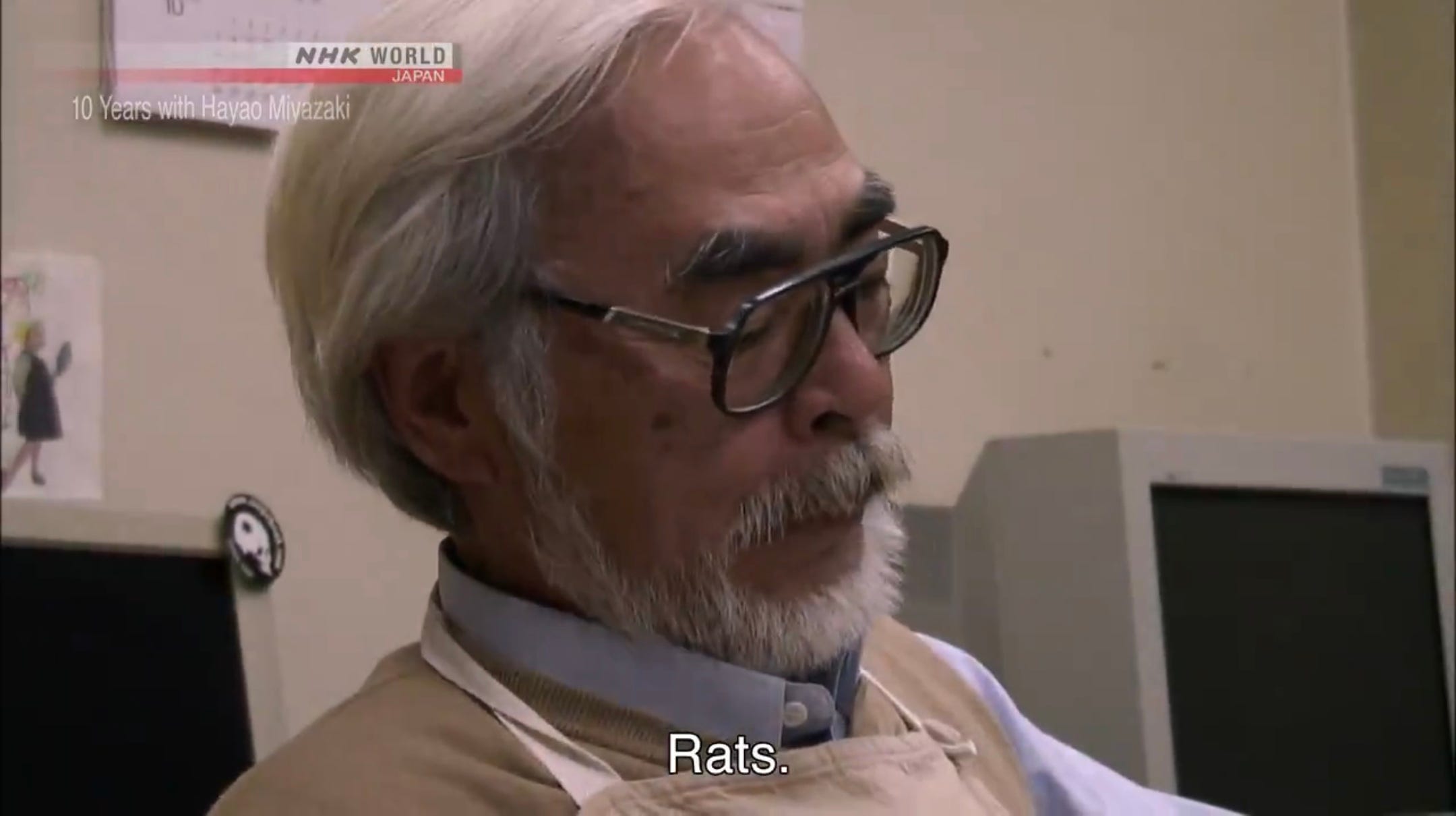 Hayao Miyazaki, creativity, and selfishness