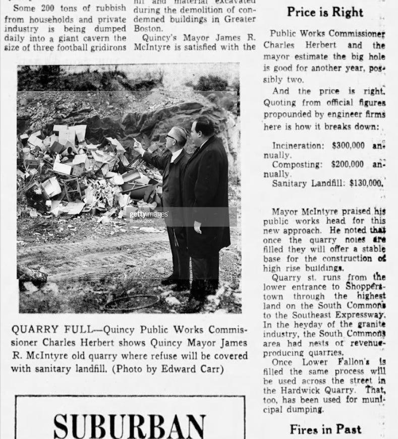 Six Stages of [Quincy] Granite - by John Daly