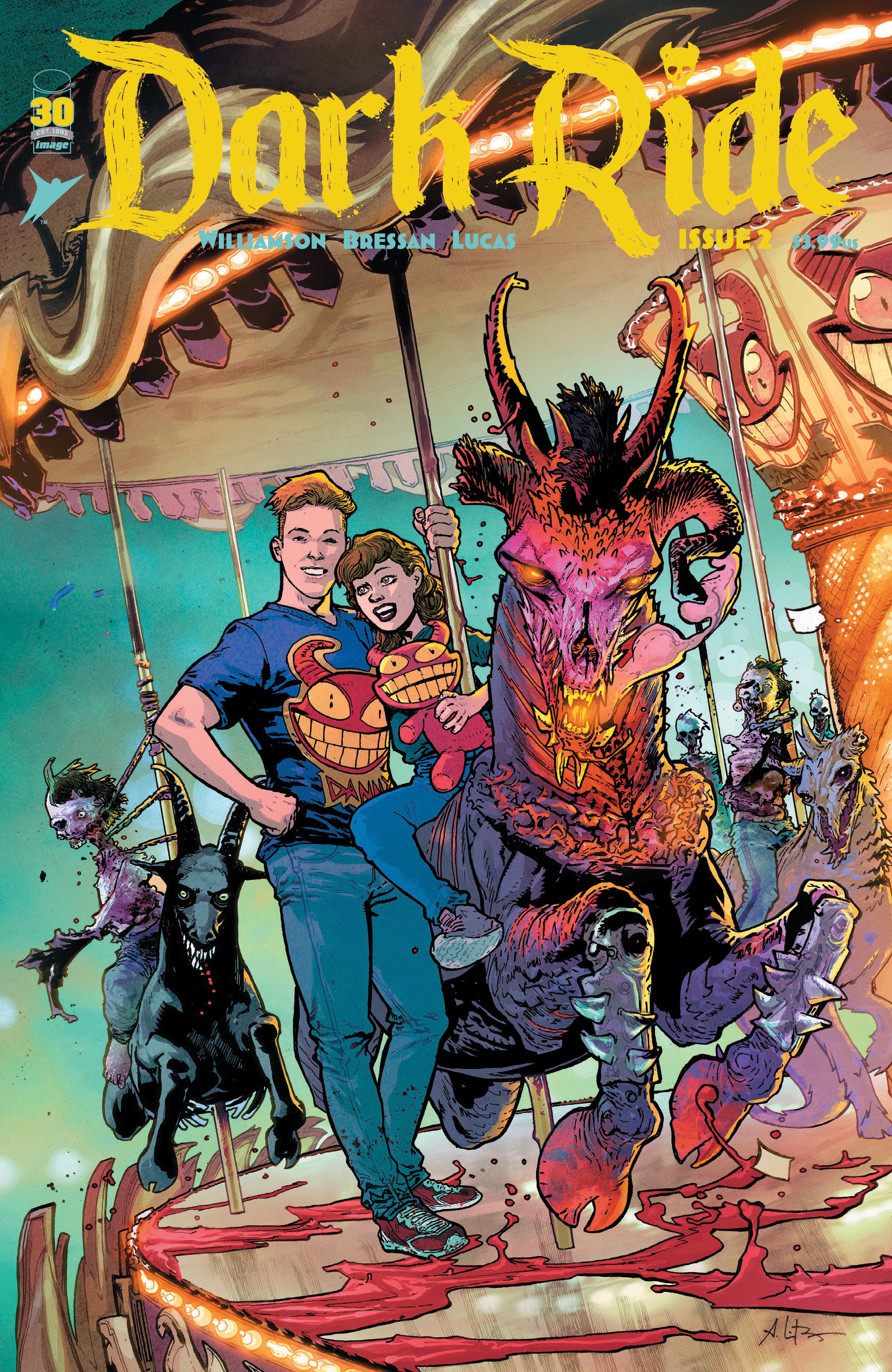 DARK RIDE #2 is out in comic book stores TODAY!