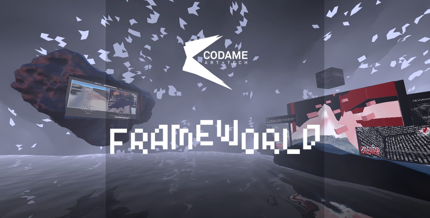 Invitation to FRAMEWORLD! - CODAME ART+TECH