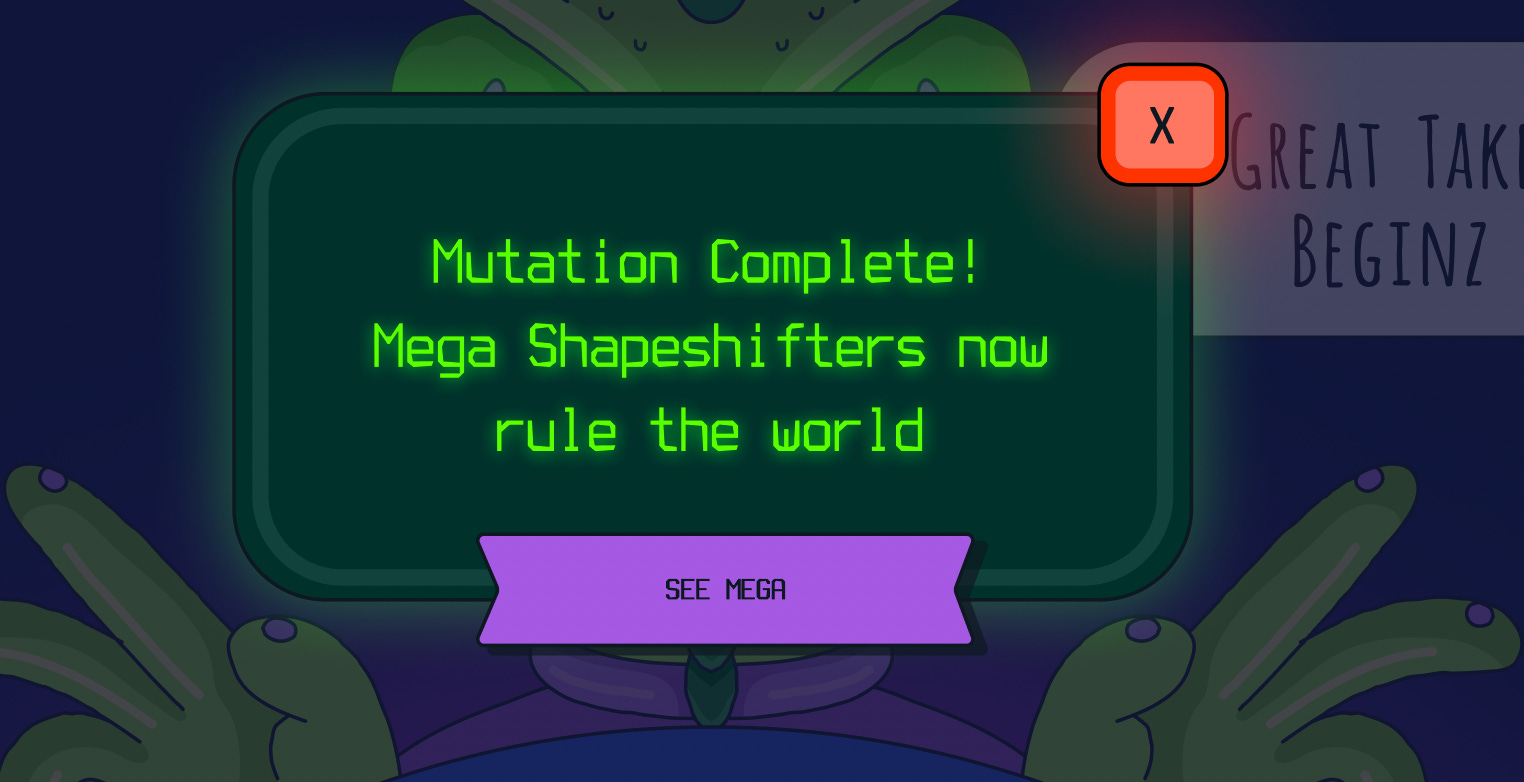 Shapeshifter Mutation: "Megas" - Cold Blooded Creepz