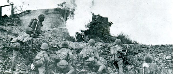 The surrender of Corregidor - by Martin Cherrett