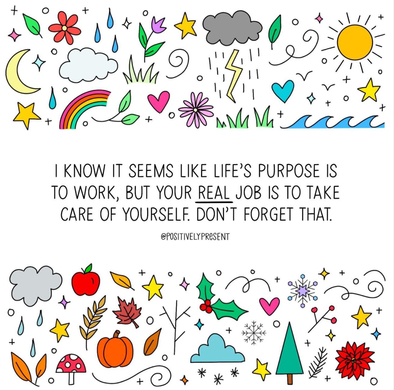 🎨 How Positively Present's Inspiring Illustrations and Messages ...