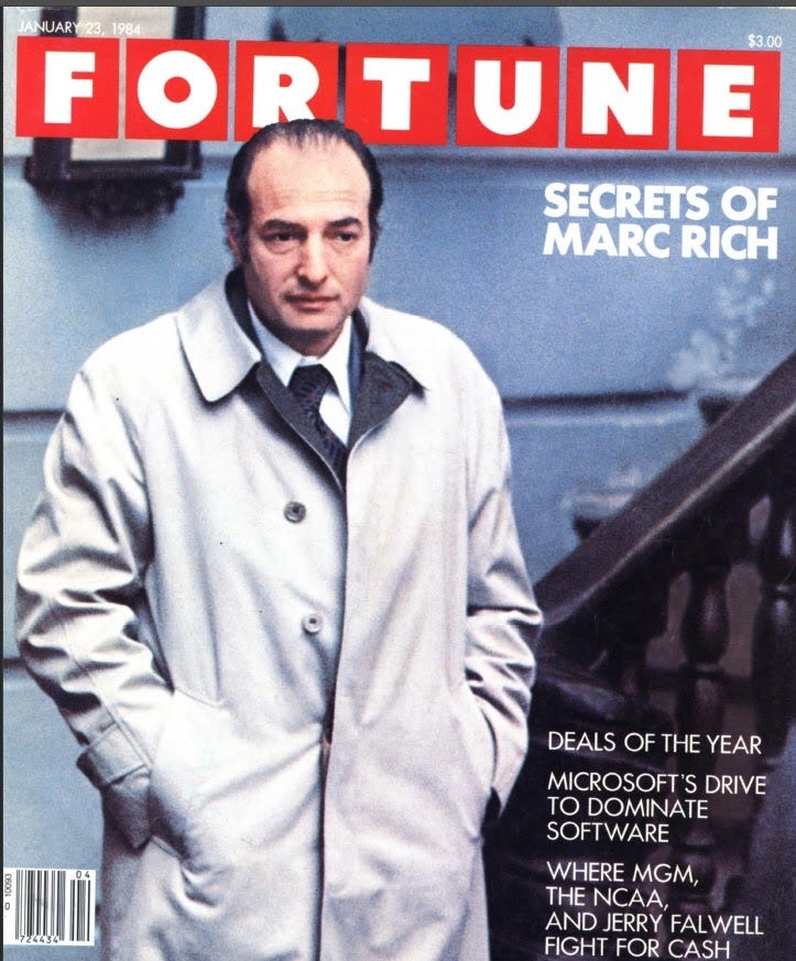 Marc Rich, Part I: Riches in Regime Change