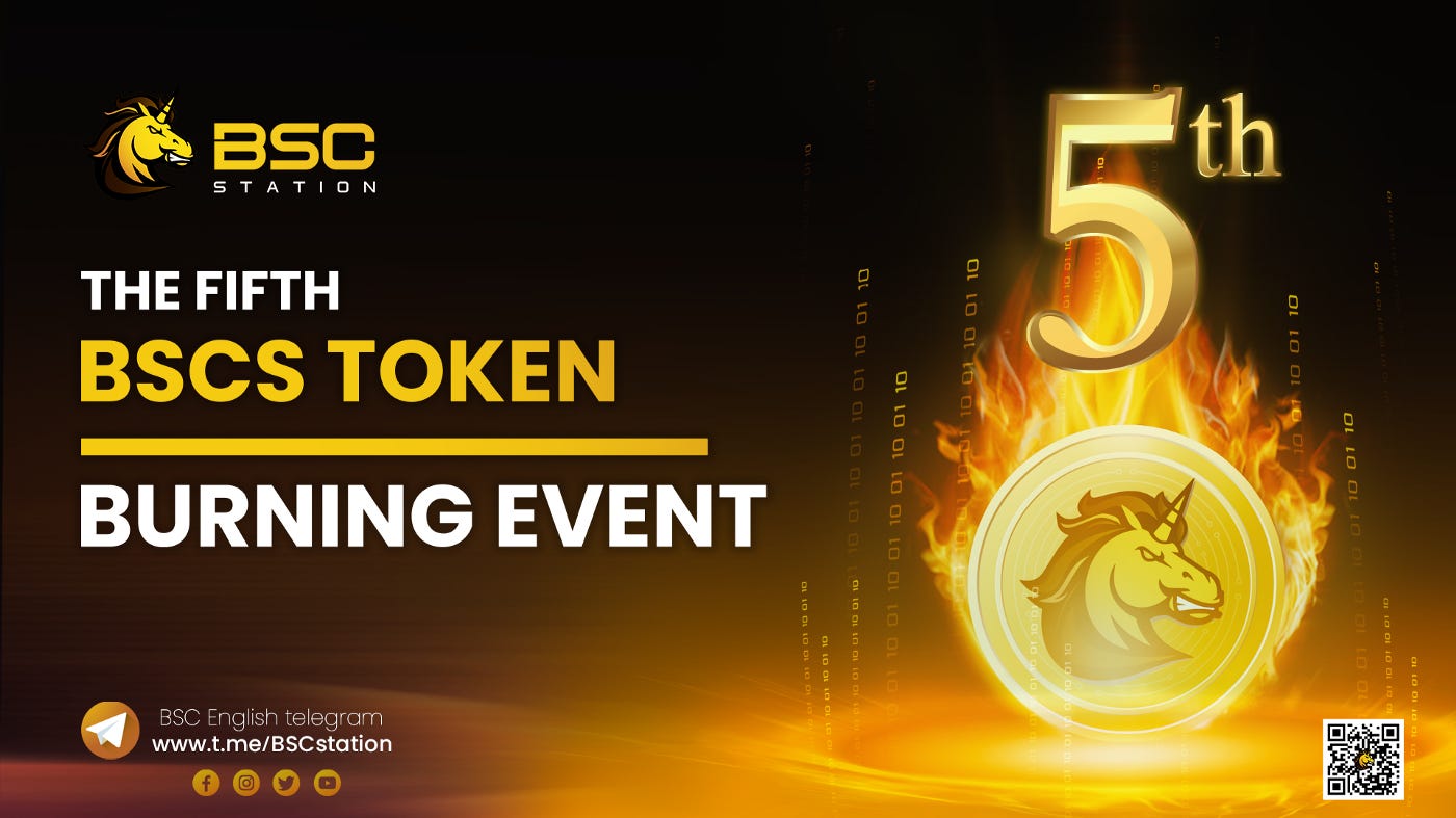 8th Burning Event: BSC Station has completed the burning of 1,129,150 ...